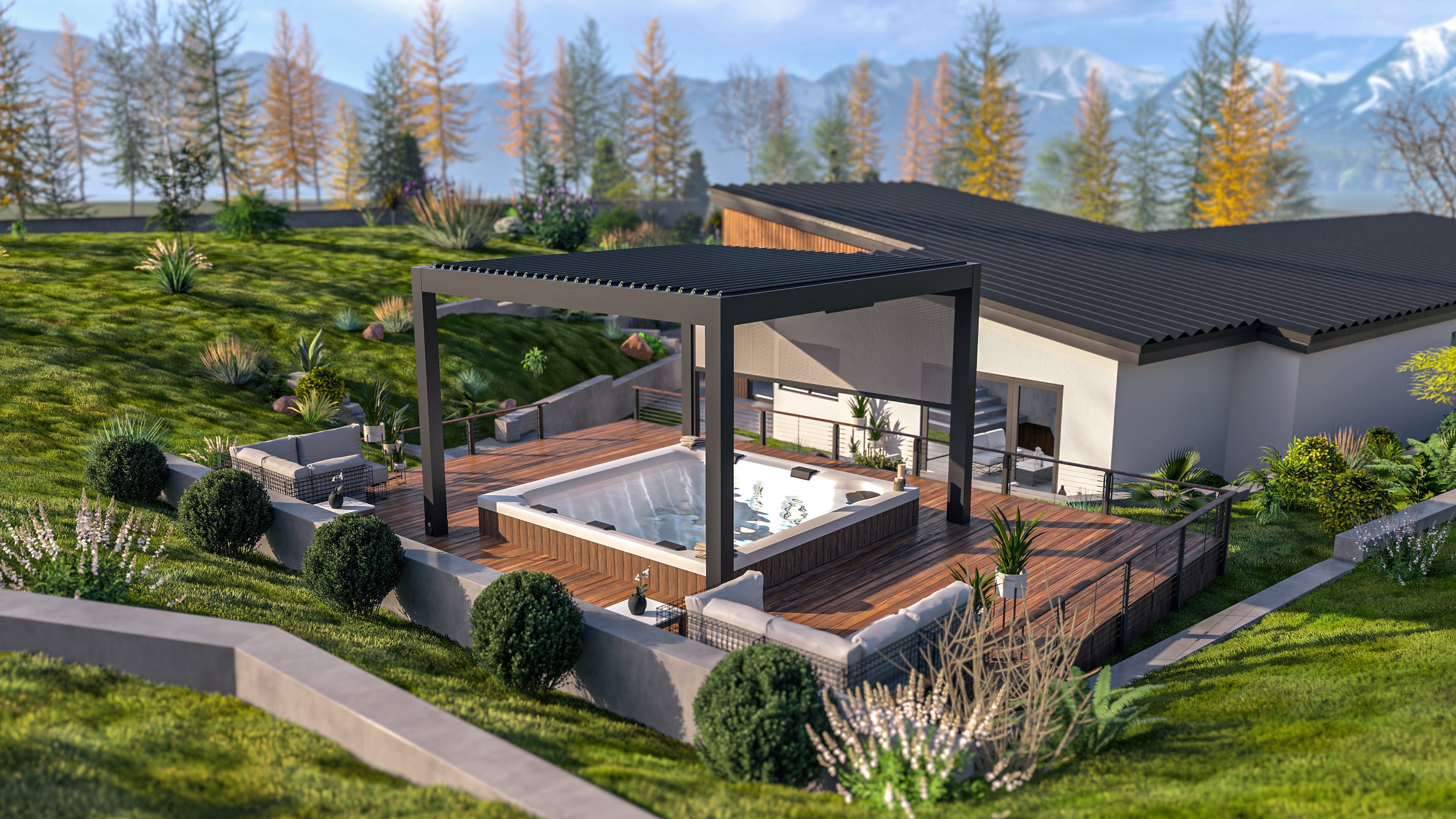 Why Smart Louvered Pergolas Are the Future of Outdoor Living – Pergolade